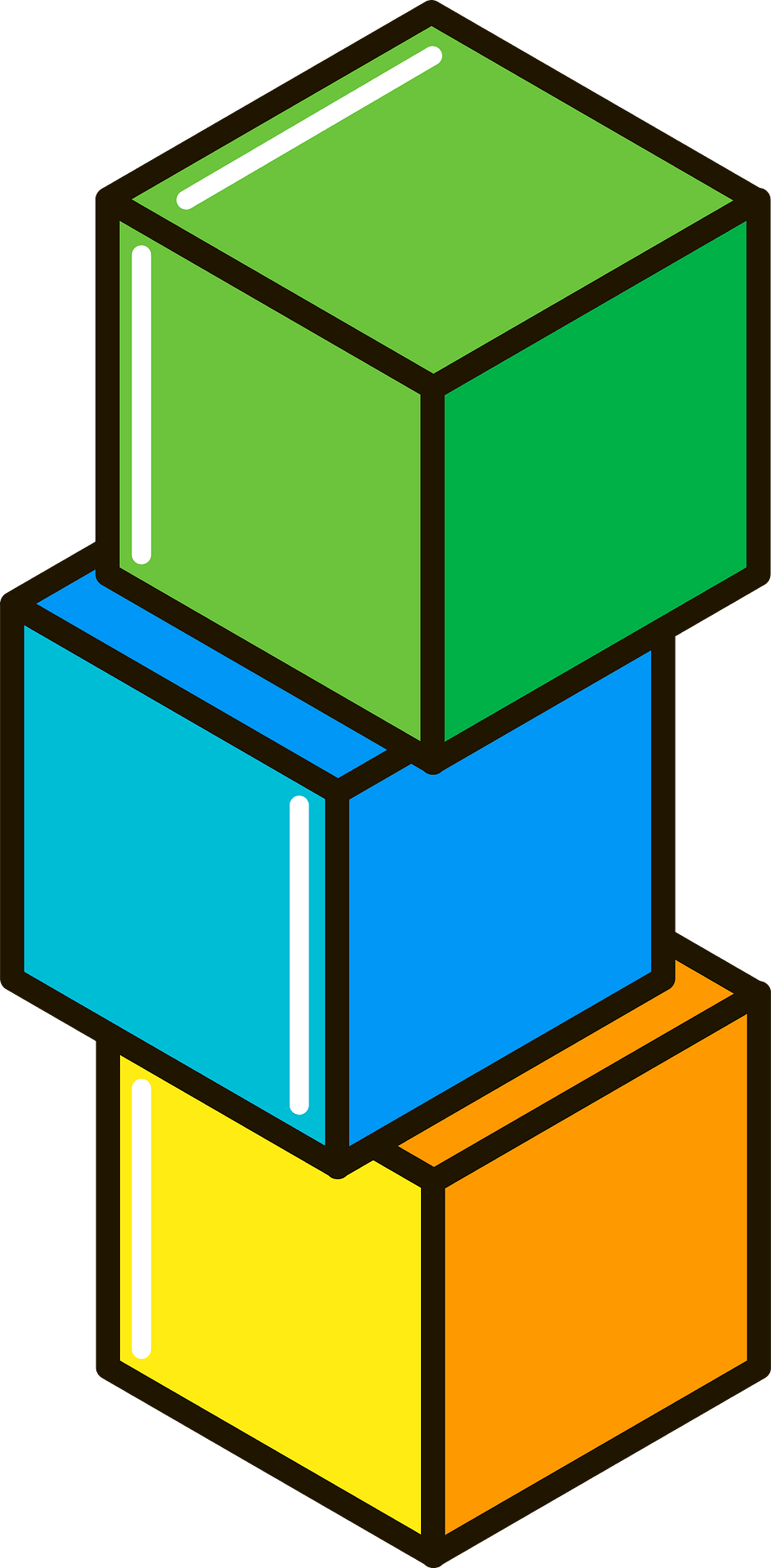 Toy Block Clipart Transparent PNG Hd Cartoon Kids Toys Building Blocks