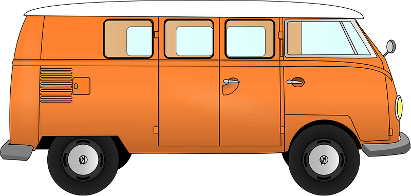 Volkswagen Kombi - Free vector clipart images on creazilla.com