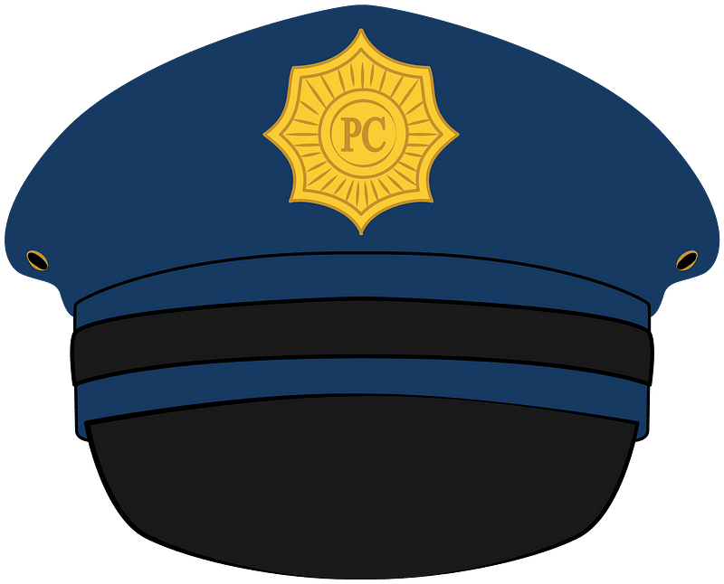 Policeman Hat Printable