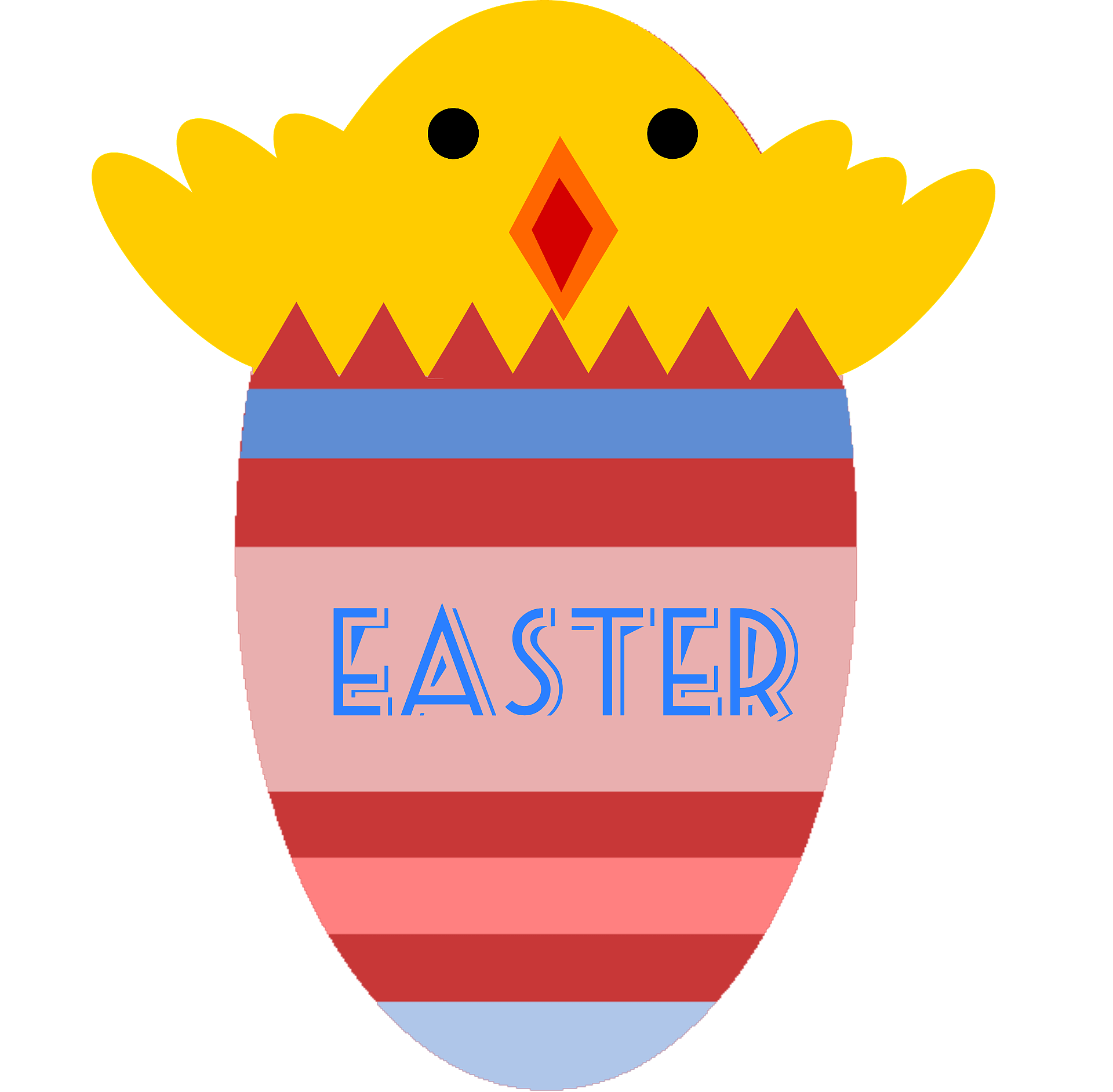 Easter Duckling Clipart