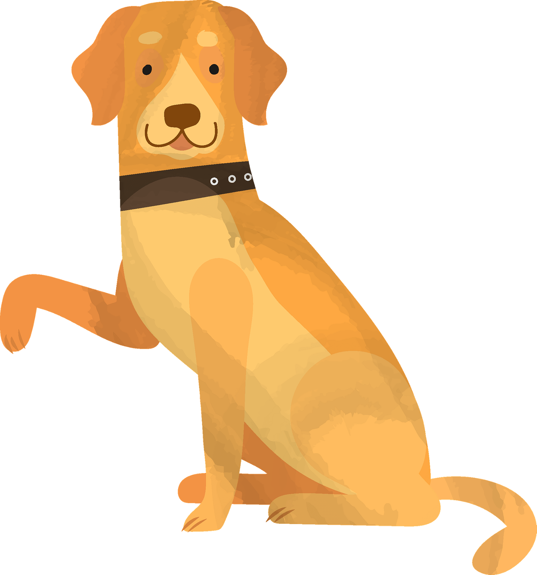 Yellow Lab Clip Art