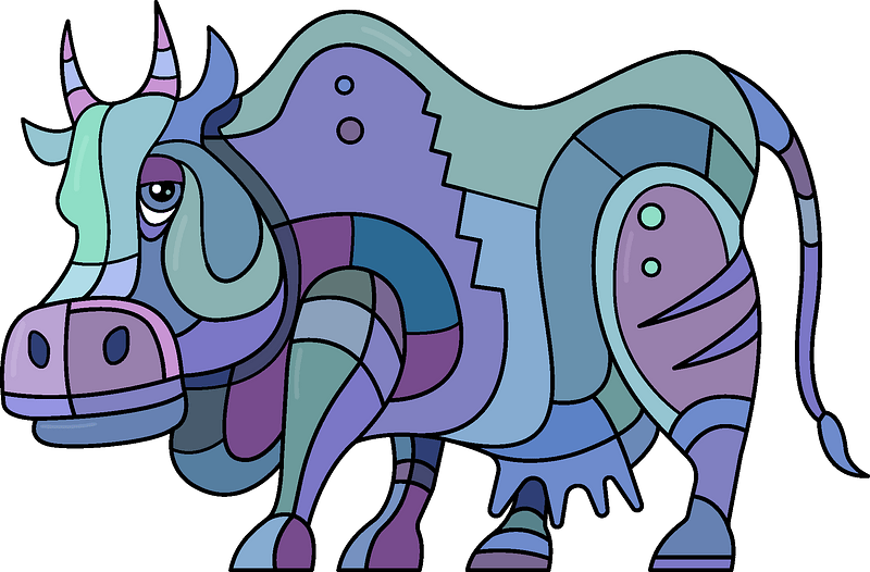 Steampunk Cow - Free vector clipart images on creazilla.com