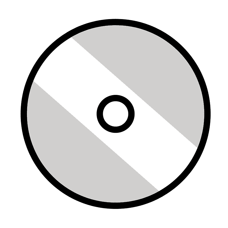 Disco óptico clipart. Dibujos animados descargar gratis. | Creazilla