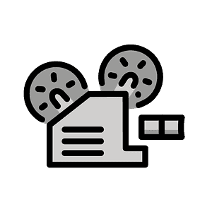 Film projector - Free vector emoji on creazilla.com