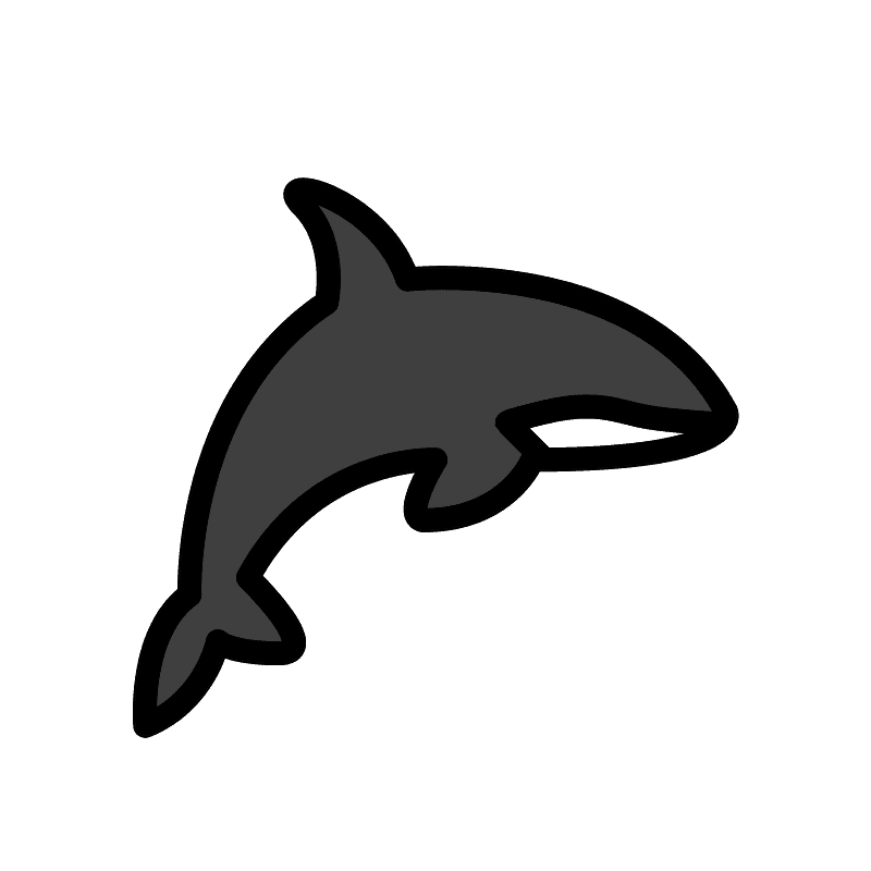 Hval emoji clipart. Gratis download. | Creazilla