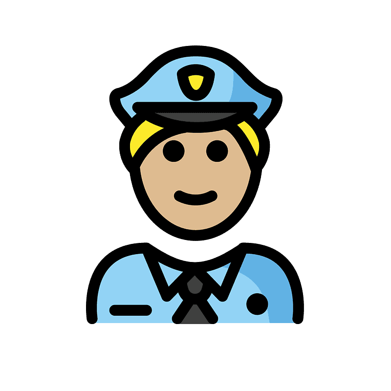 Man police officer emoji clipart. Free download transparent .PNG ...