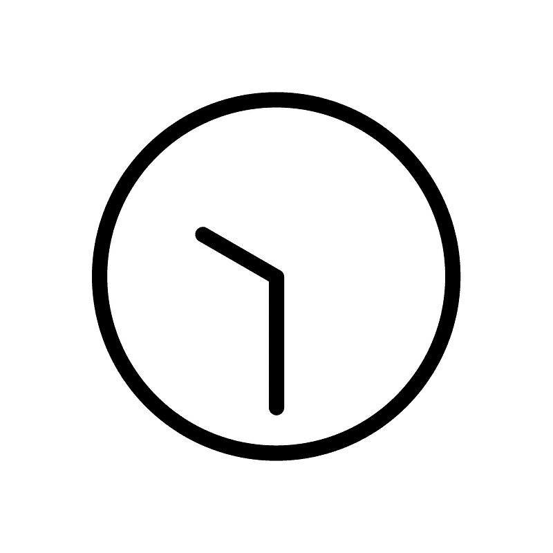 Ten-thirty - Free vector emoji on creazilla.com