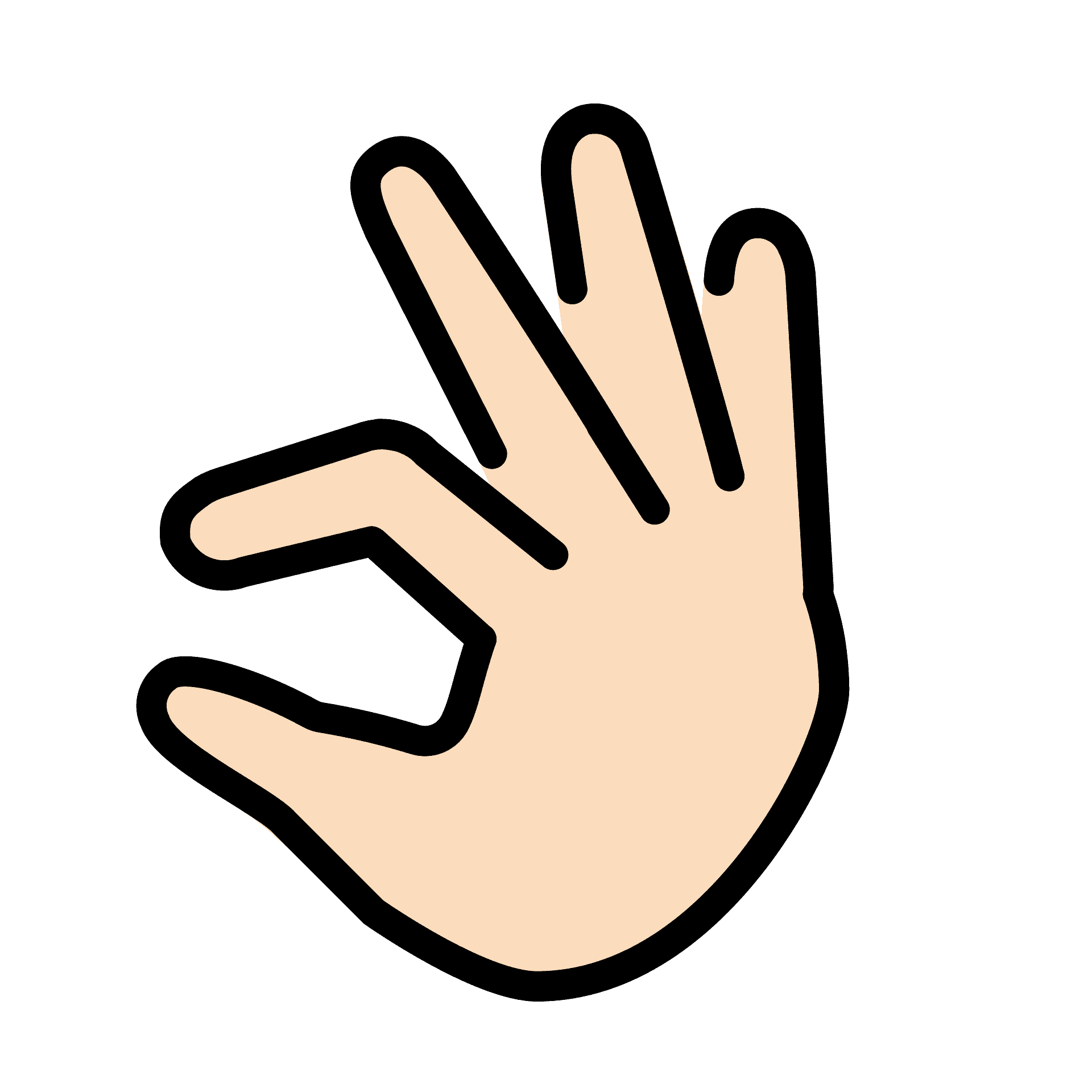 Pinching Fingers Clip Art