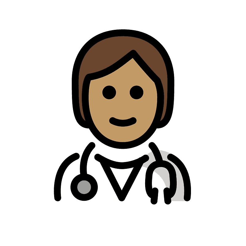 Health worker - Free vector emoji on creazilla.com