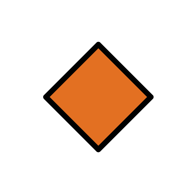 Rombo naranja pequeño clipart. Dibujos animados descargar gratis ...