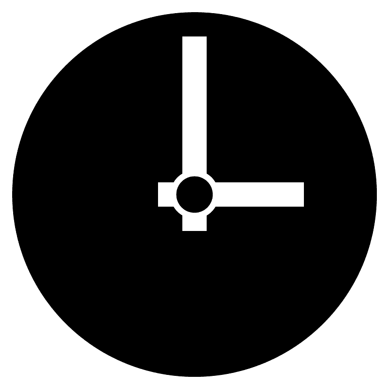 Three o’clock - Free vector emoji on creazilla.com