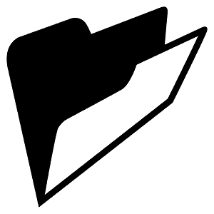 Open file folder - Free vector emoji on creazilla.com