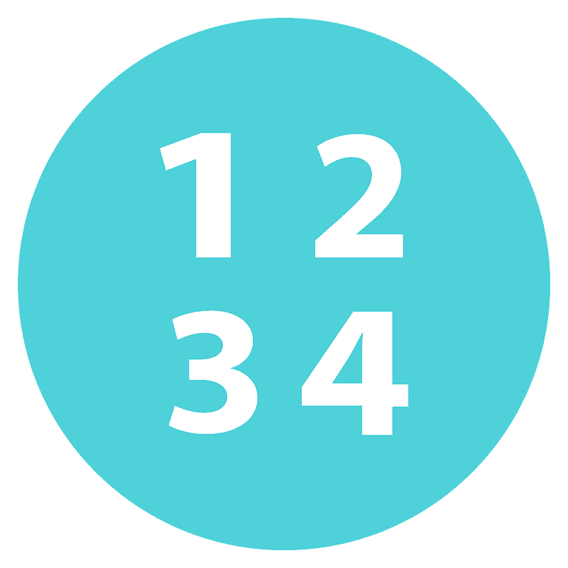 Input numbers emoji clipart. Free download transparent .PNG | Creazilla