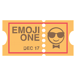 Ticket - Free vector emoji on creazilla.com