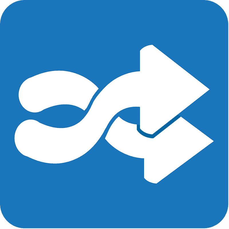 Shuffle tracks button - Free vector emoji on creazilla.com