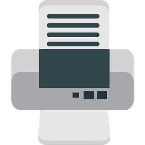 Printer - Free vector emoji on creazilla.com