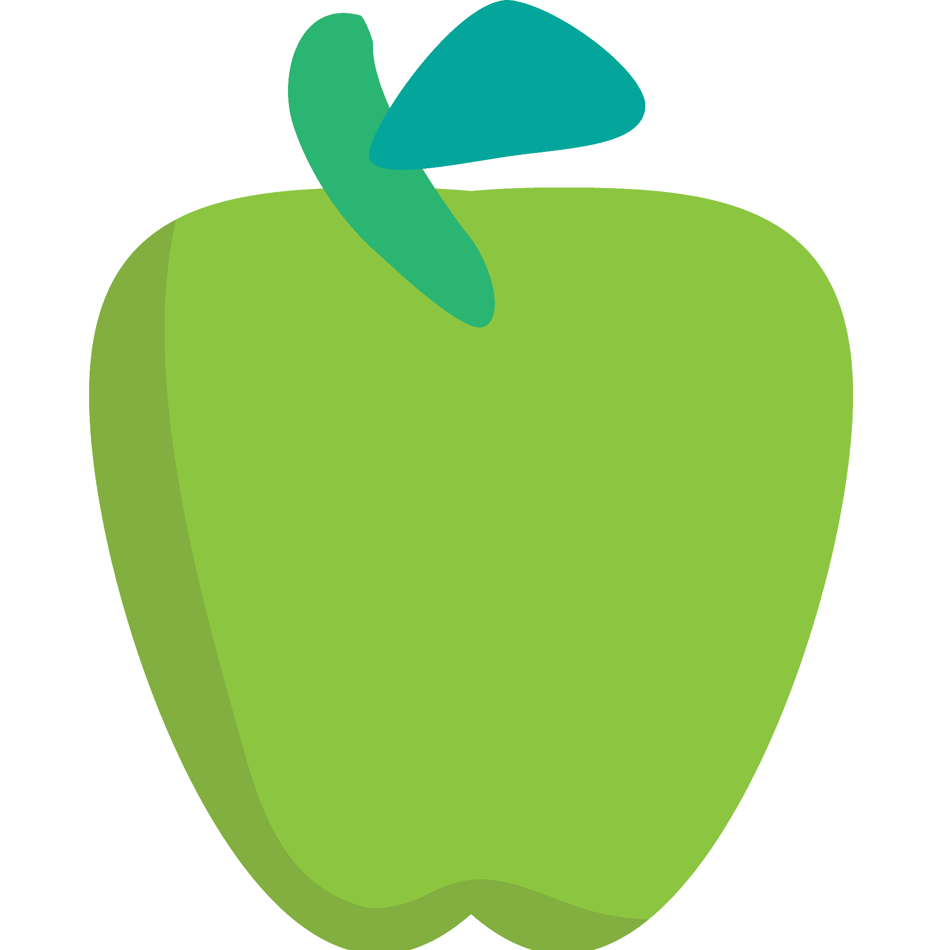 Apple Fruit Icon Transparent