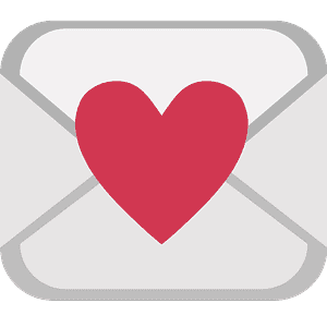 Carta de amor - Emoji vectoriales gratis en creazilla.com