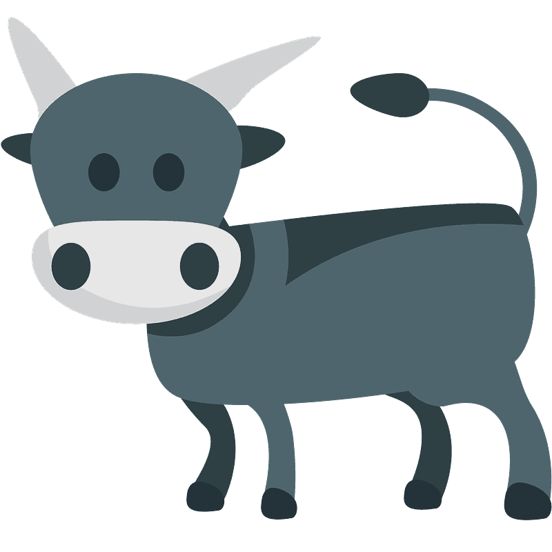 Vandbøffel emoji clipart. Gratis download. | Creazilla