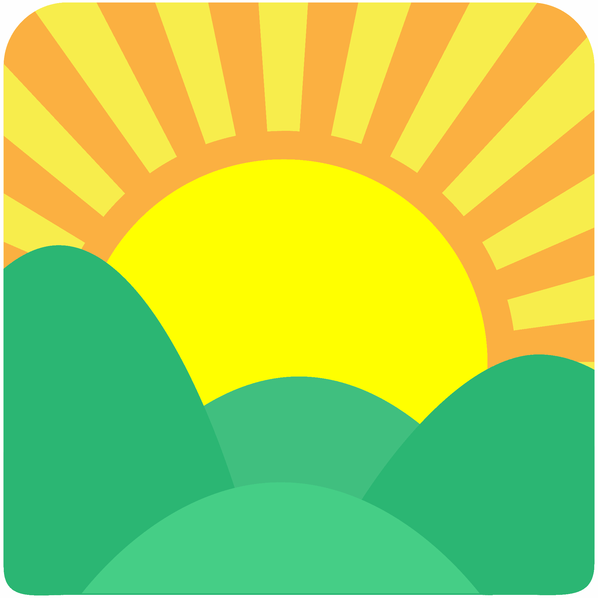 Sun Rise Clip Art
