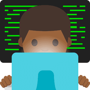 Man technologist emoji clipart. Free download transparent .PNG | Creazilla
