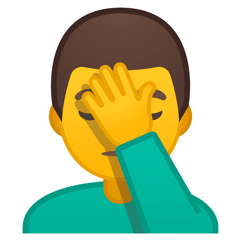 Exasperated Emoji