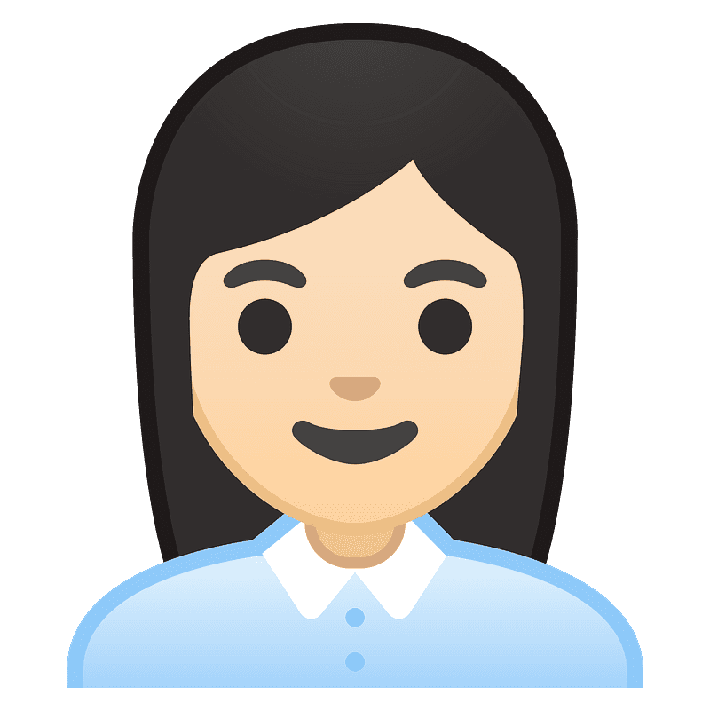 Woman office worker - Free vector emoji on creazilla.com