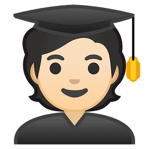 Student - Free vector emoji on creazilla.com