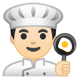 Man cook - Free vector emoji on creazilla.com