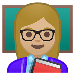 Woman teacher - Free vector emoji on creazilla.com