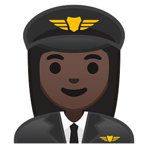 Woman pilot - Free vector emoji on creazilla.com