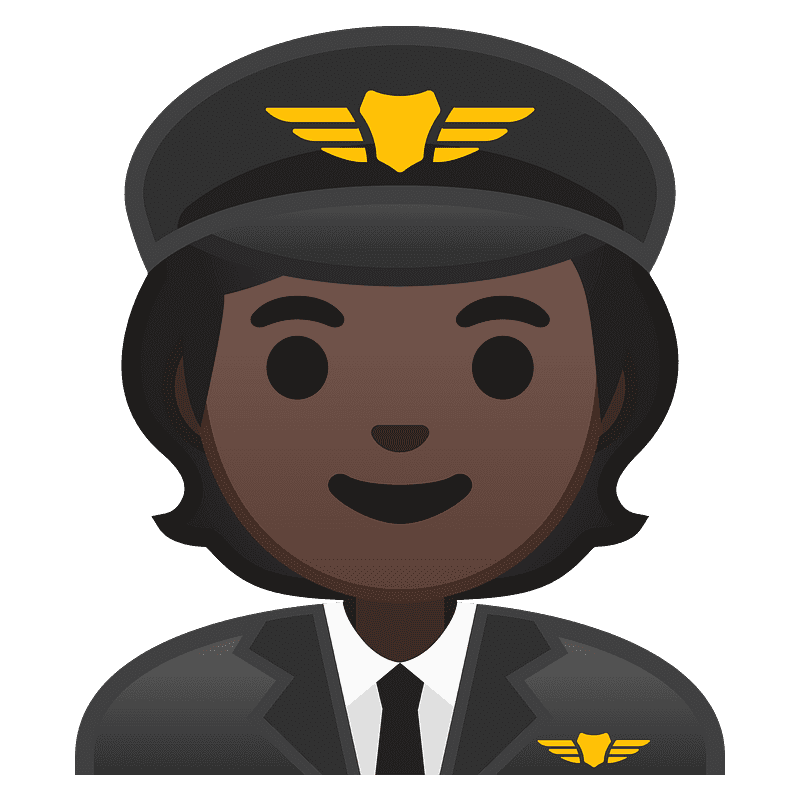 Pilot emoji clipart. Free download transparent .PNG | Creazilla