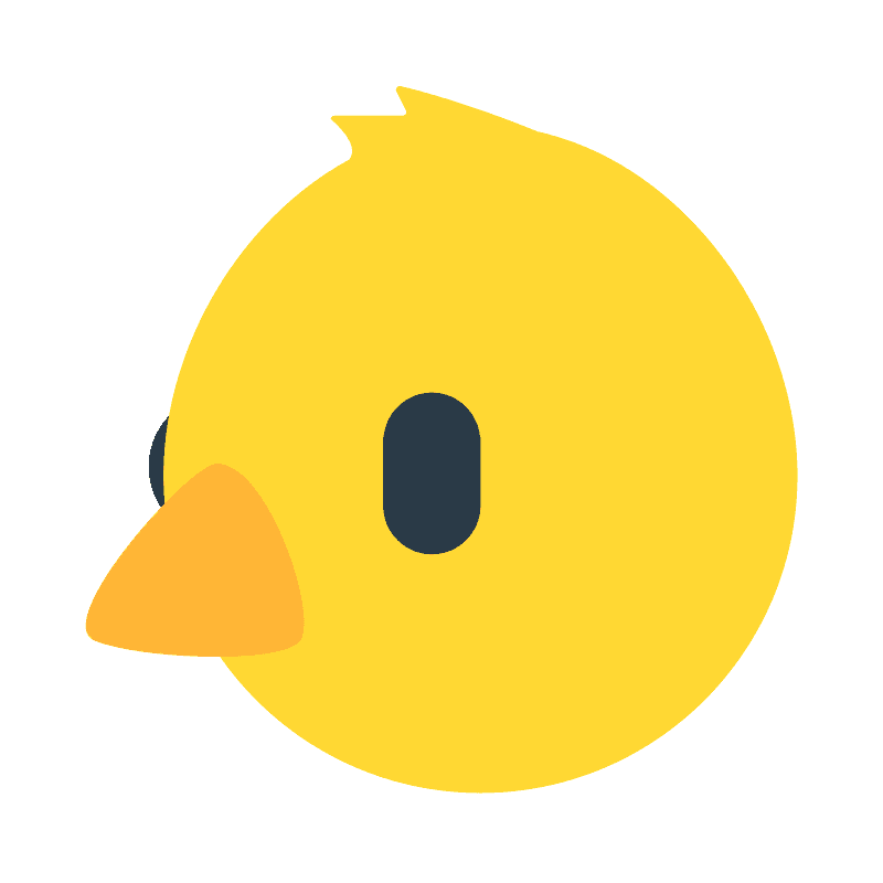 Baby chick - Free vector emoji on creazilla.com