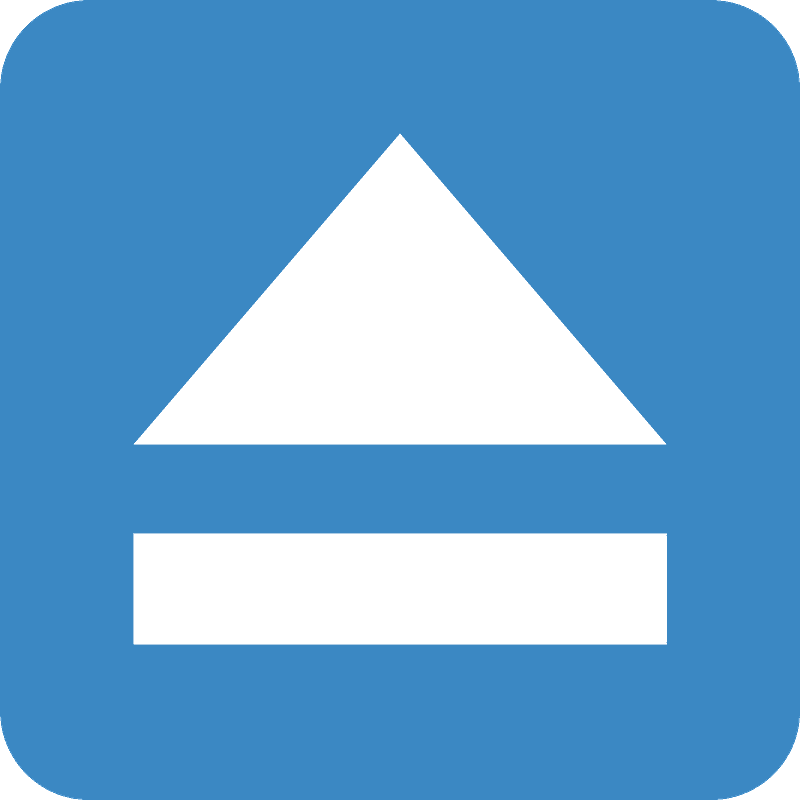 Eject button - Free vector emoji on creazilla.com