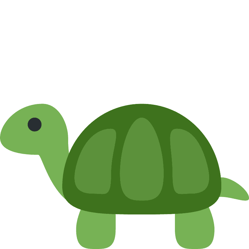 Turtle - Free vector emoji on creazilla.com