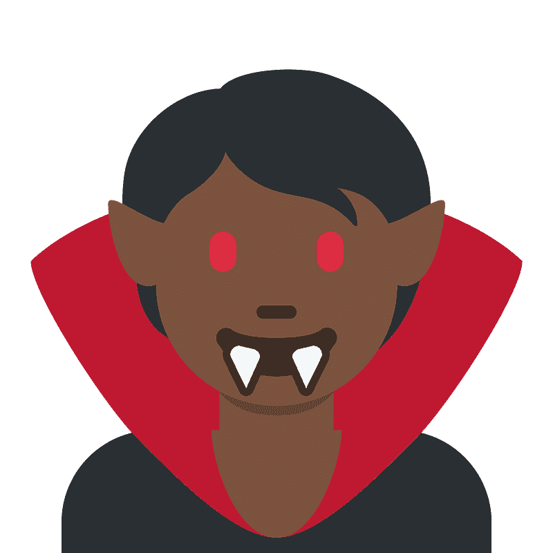 Vampire emoji clipart. Free download transparent .PNG | Creazilla