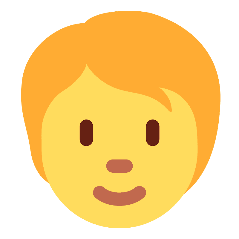 Person emoji clipart. Free download transparent .PNG | Creazilla