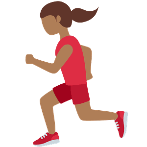 Woman running - Free vector emoji on creazilla.com