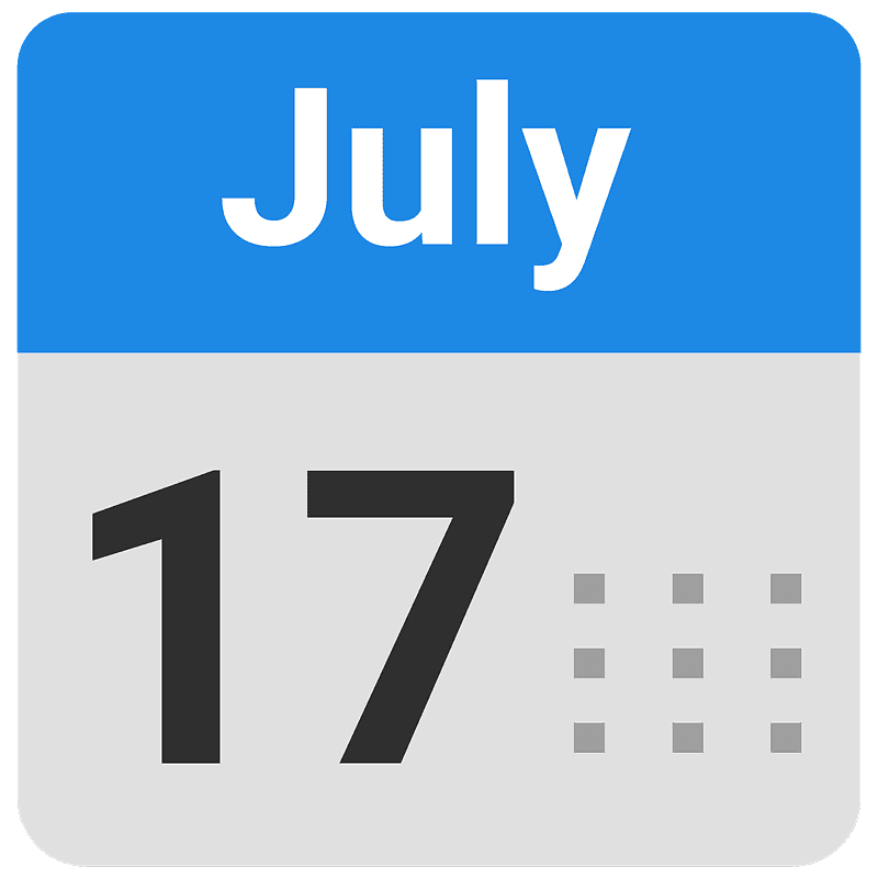 Calendar emoji clipart. Free download transparent .PNG | Creazilla