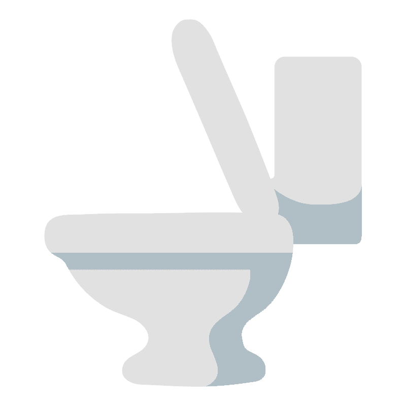 Toilet - Free vector emoji on creazilla.com
