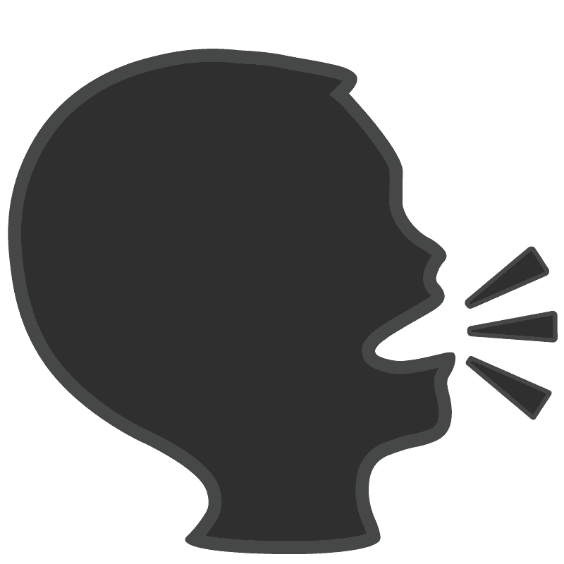 Speaking Head Emoji Clipart Free Download Transparent PNG Creazilla