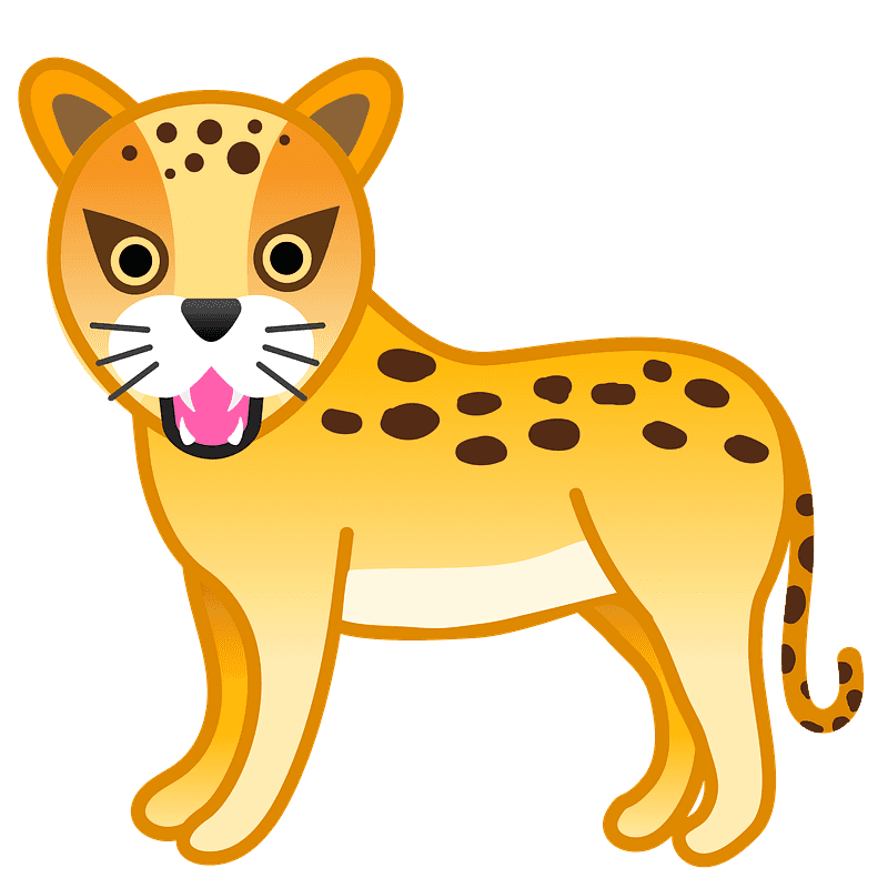 Leopard emoji clipart. Free download transparent .PNG | Creazilla