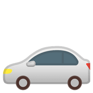 Bil emoji clipart. Gratis download. | Creazilla