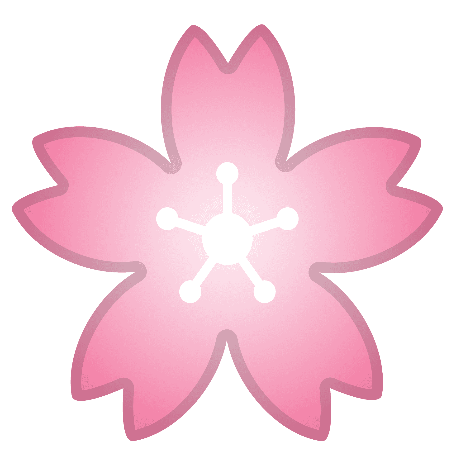 Pink Flower Emoji Png | Best Flower Site