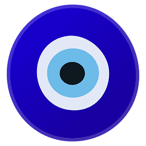 Ojo turco clipart. Dibujos animados descargar gratis. | Creazilla