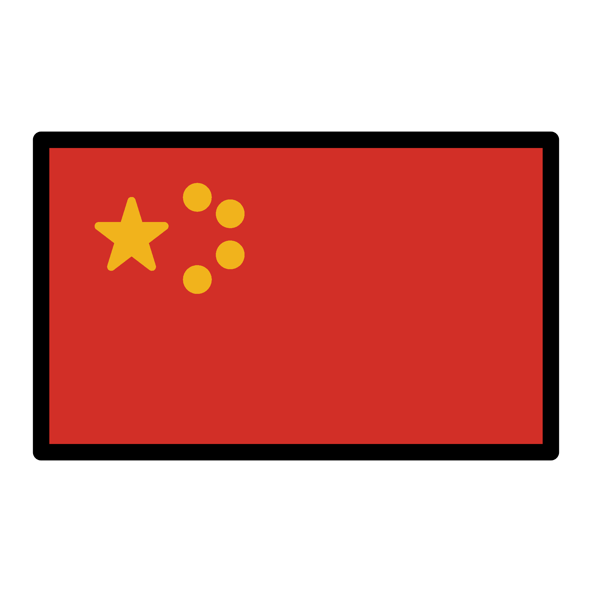 China Flag Clipart