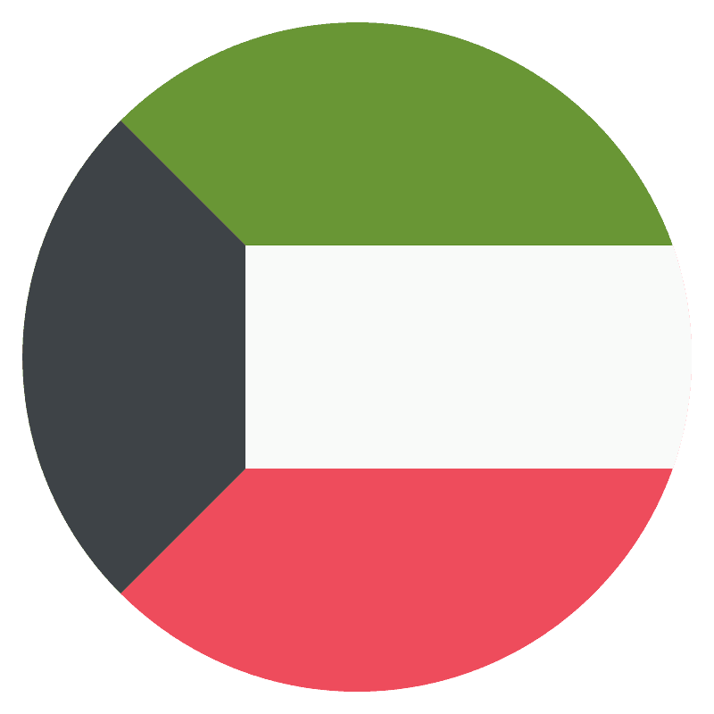 Kuwait flag emoji clipart. Free download transparent .PNG | Creazilla