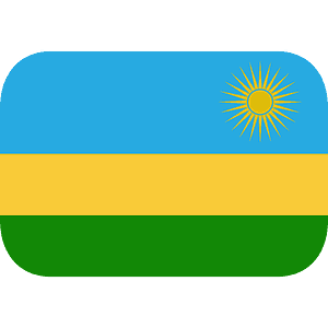 Rwanda flag emoji clipart. Free download transparent .PNG | Creazilla