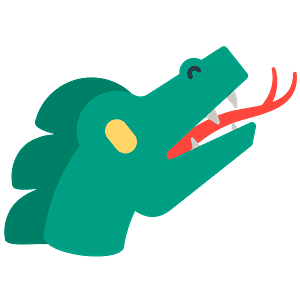 Dragon face - Free vector emoji on creazilla.com
