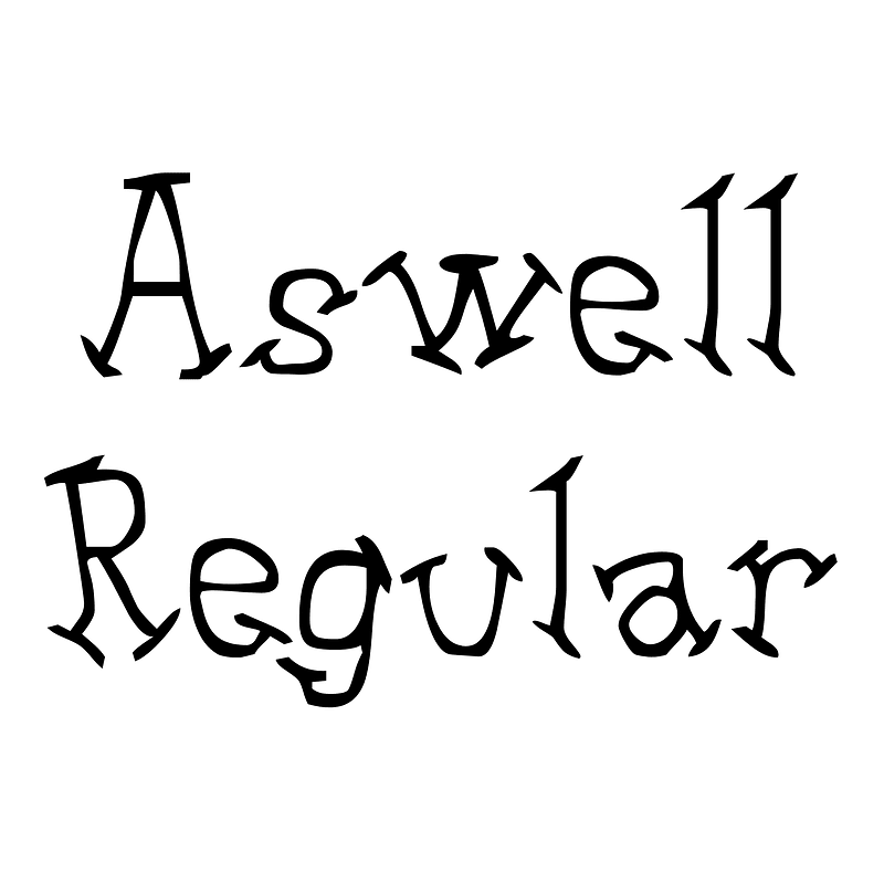 Aswell Regular font - Free fonts on Creazilla | Creazilla